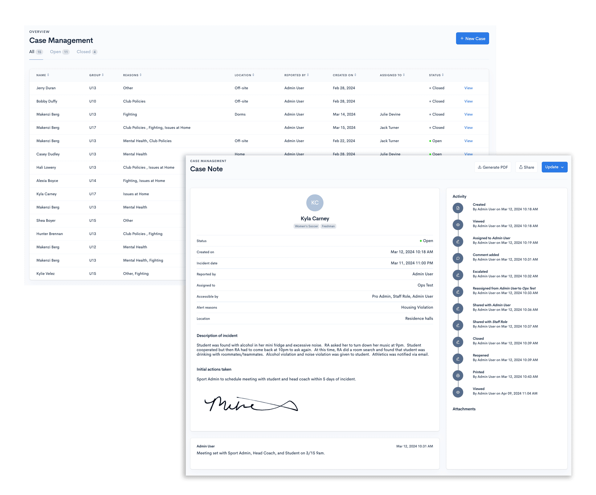 Pulse Expands Case Management Features | Teamworks